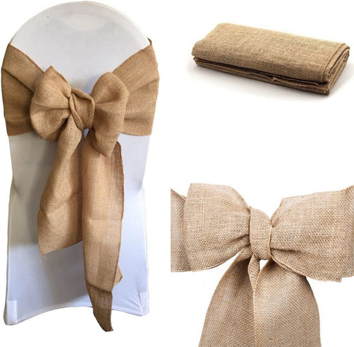 Hessian Sashes – The Chair Cover Company